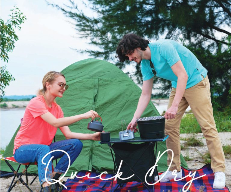 QD04 Quick Dry Fit Roundneck - T Shirt Printing Singapore